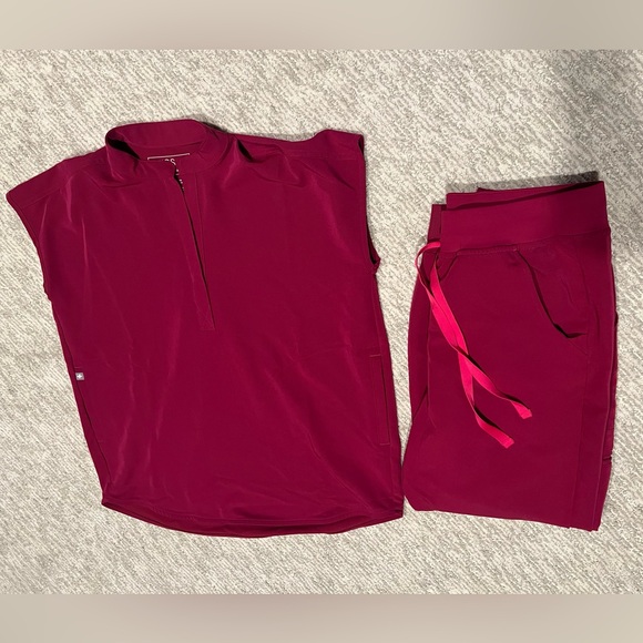 Figs | Other | Figs Limited Edition Dark Magenta Rafaela Oversized Top ...